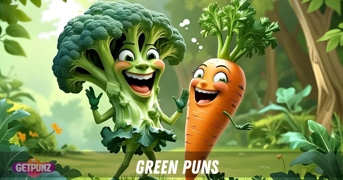 160+ Green Puns That Will Plant a Smile on Your Face