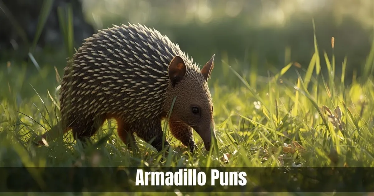 200 + Armadillo Puns That Will Make You Giggle and Roll