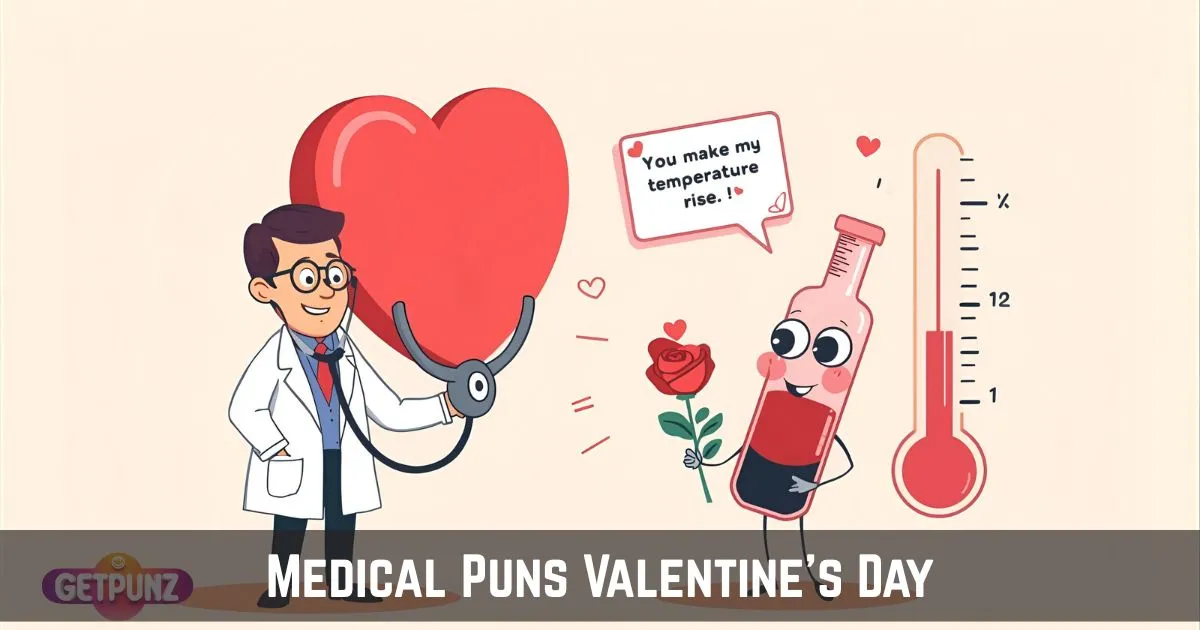 150 + Best Medical Puns for Valentine’s Day Doctor-Approved