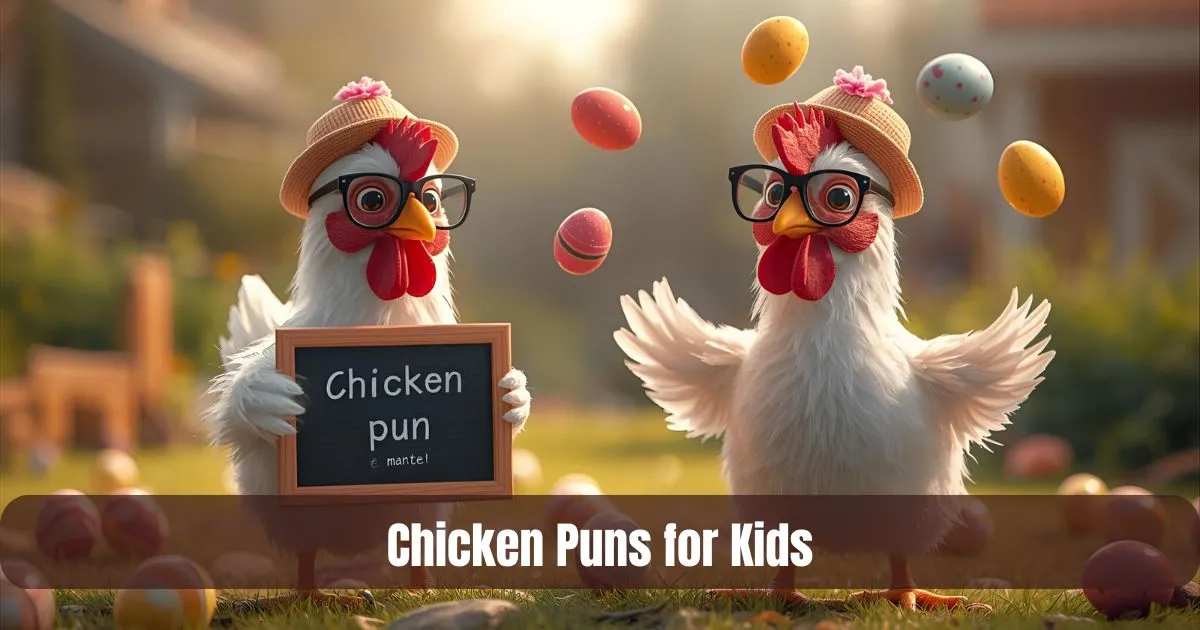 180 + Cute Chicken Jokes for Kids to Giggle At