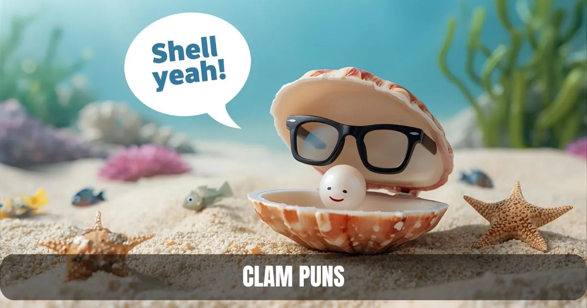 210 Silly Clam Puns You Can’t Help But Laugh At