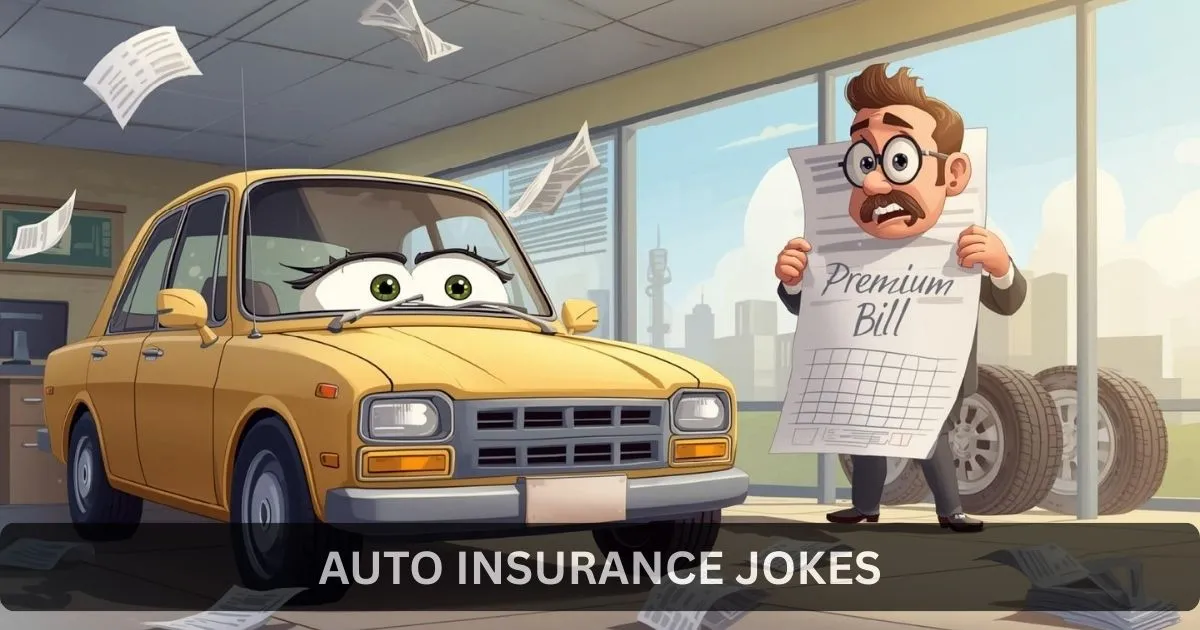 240 + Auto Insurance Jokes That Hurt Less Than Premiums